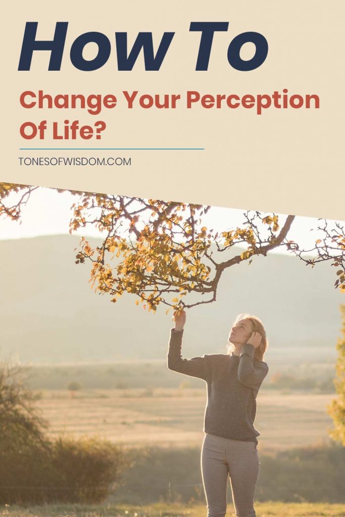How To Change Your Perception Of Life? - Tones of Wisdom